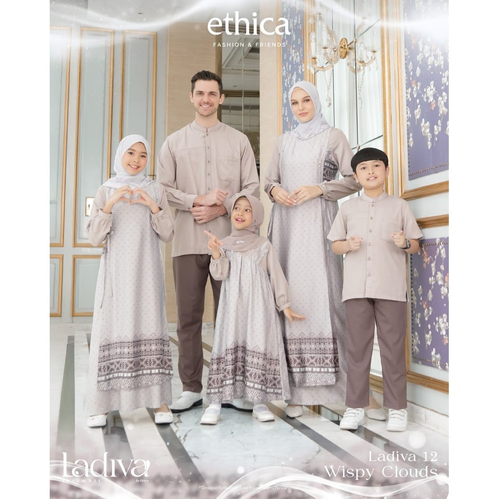 Jual Sarimbit Ladiva 12 Wispy Clouds by Ethica New Arrival | Shopee Indonesia