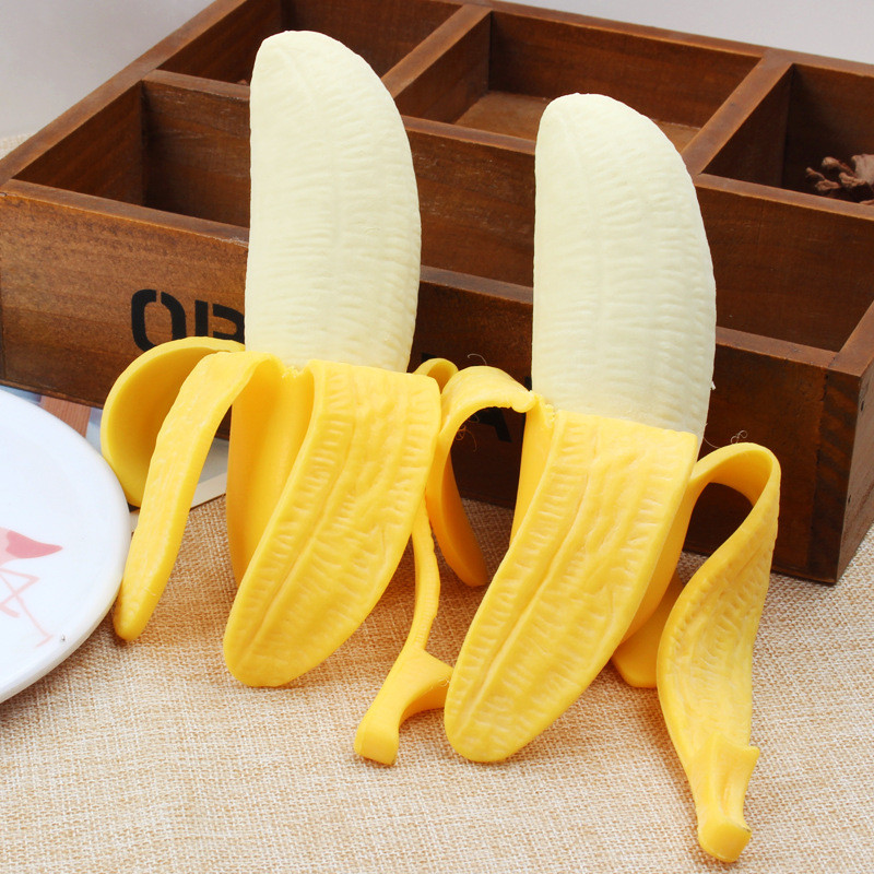 Jual Taba Squishy Table Banana Peel Toy Anti-Stress Fidget Toys ...