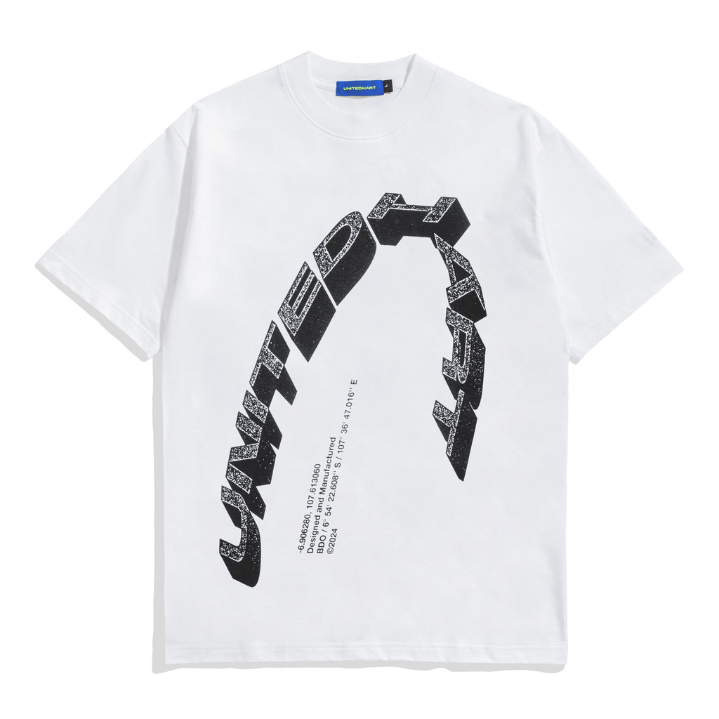 Jual UH! Tshirt Heavyweight Cotton - CURVE WHITE | Shopee Indonesia
