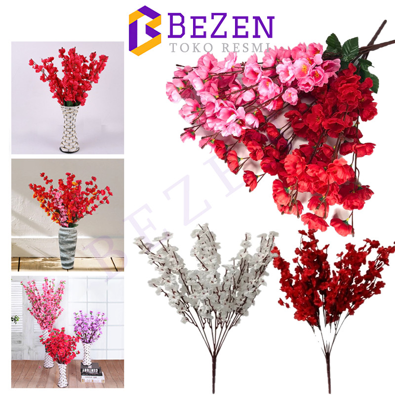 Jual BZ Bunga Sakura Jepang Cabang 7 Artificial Cherry Blossom Buatan ...