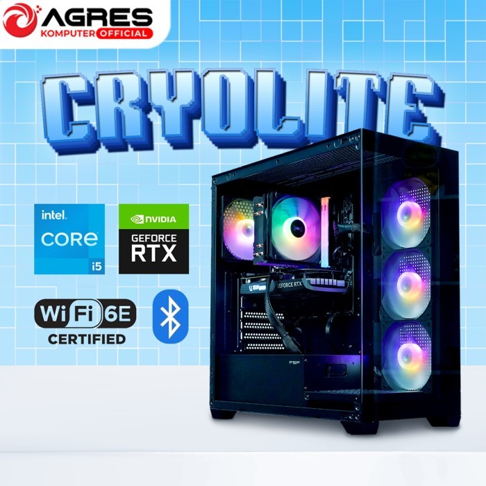 Jual AGRES CRYOLITE PC I5 11400 RTX 3050 6G/ RAM 16GB SSD 1TB + WINDOWS ...