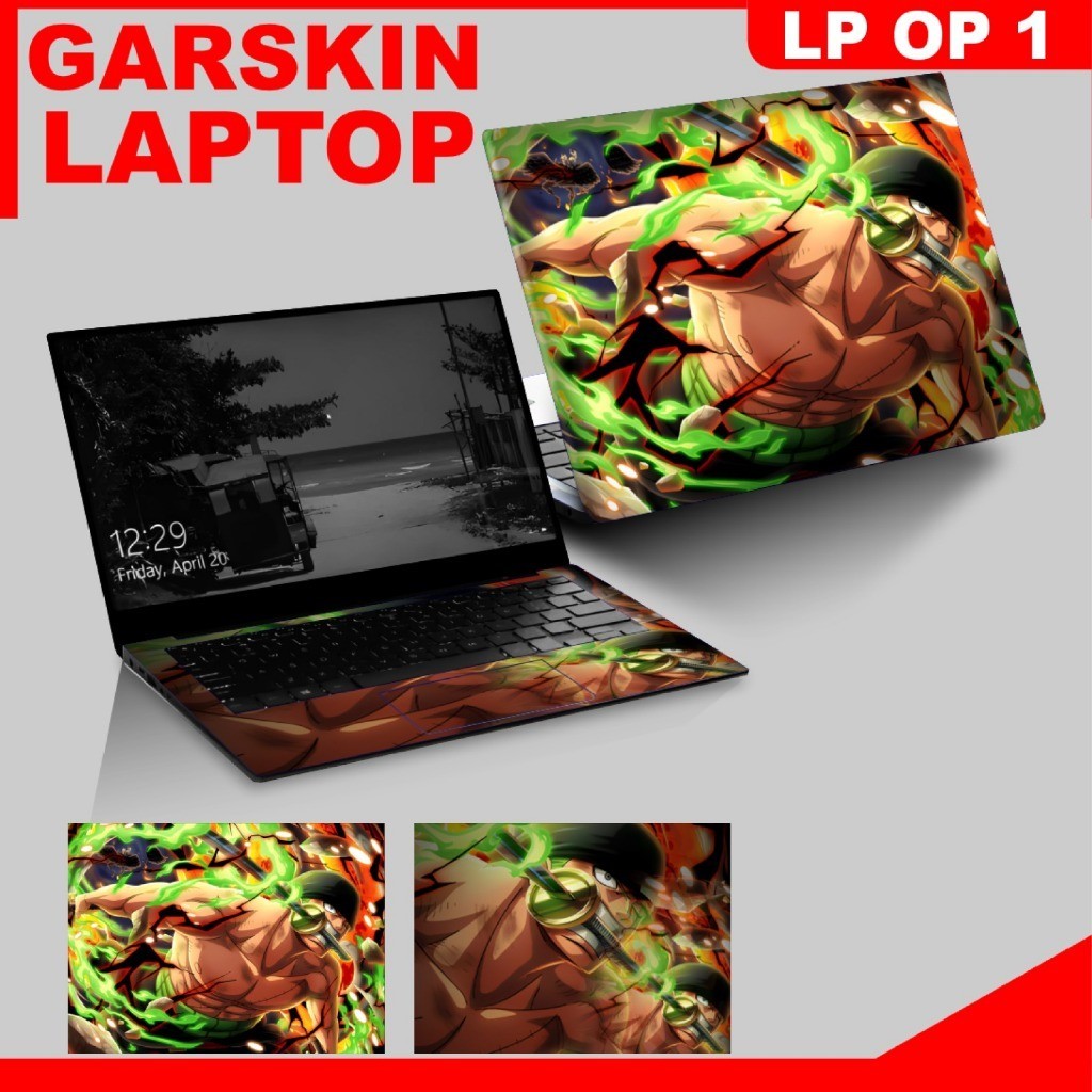 Jual Stiker Sticker Laptop Motif One Piece Cover Protector Notebook ...