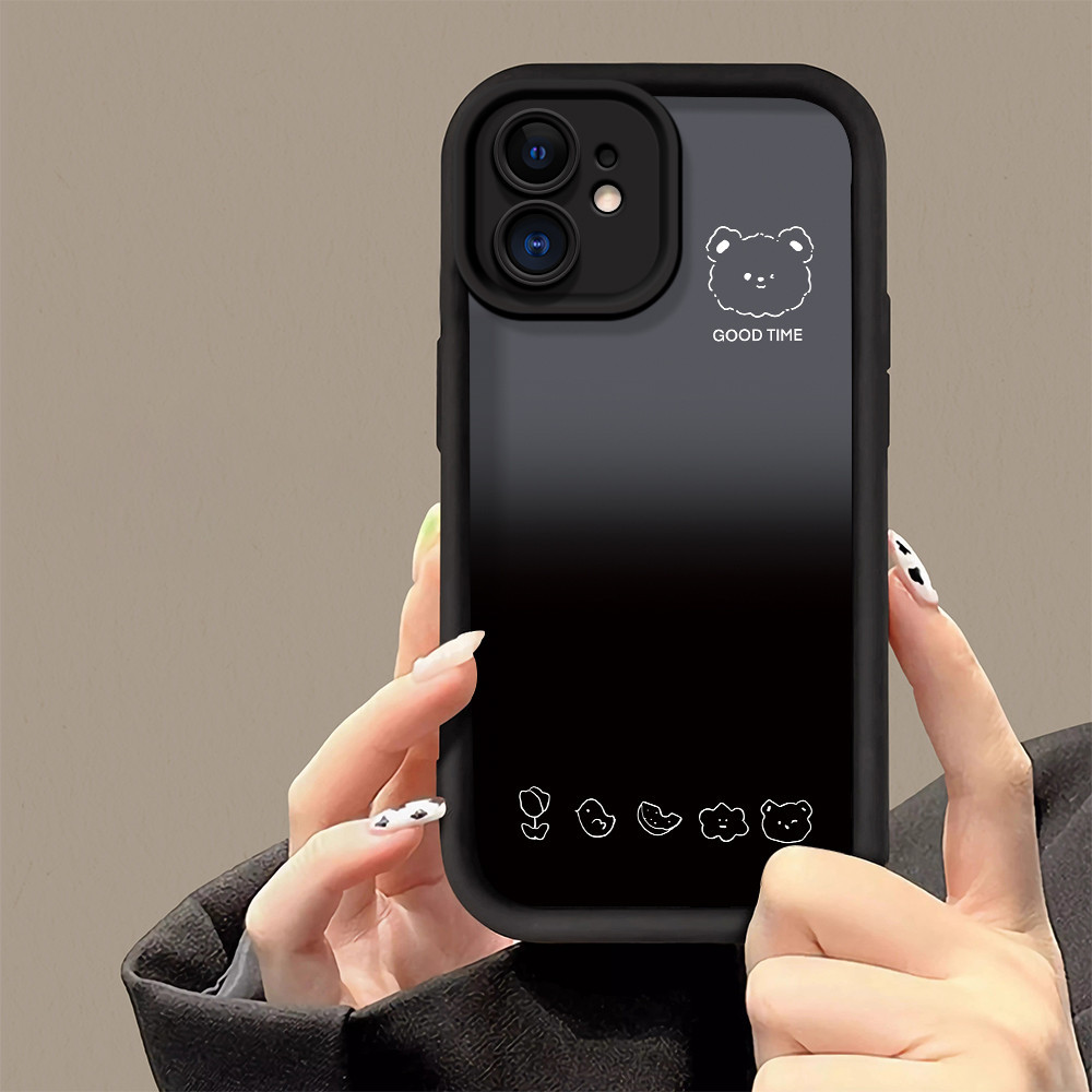 Jual Case anti jatuh softcase gradasi warna casing hp iPhone15 pro max ...