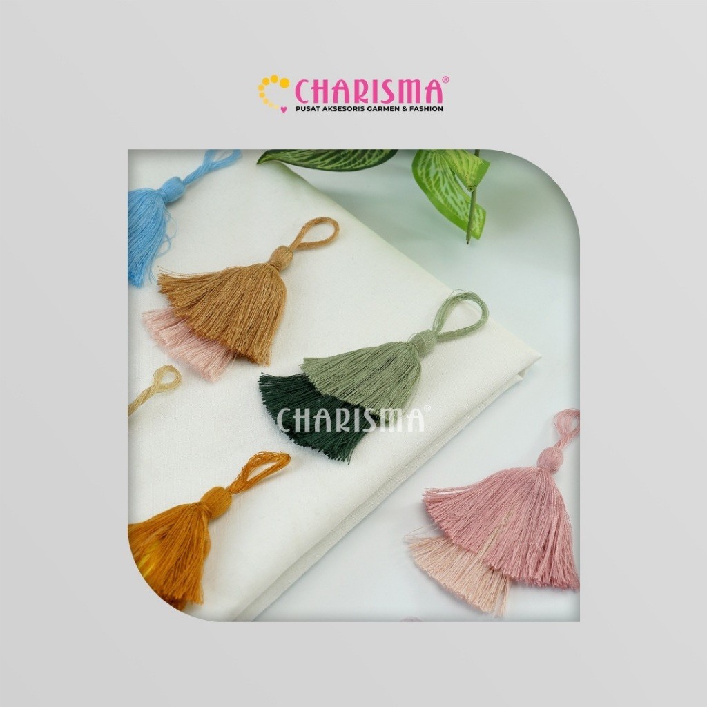 Jual Charisma Tassel Bandul 2Tone - Aksesoris DIY / Kerajinan Tangan ...