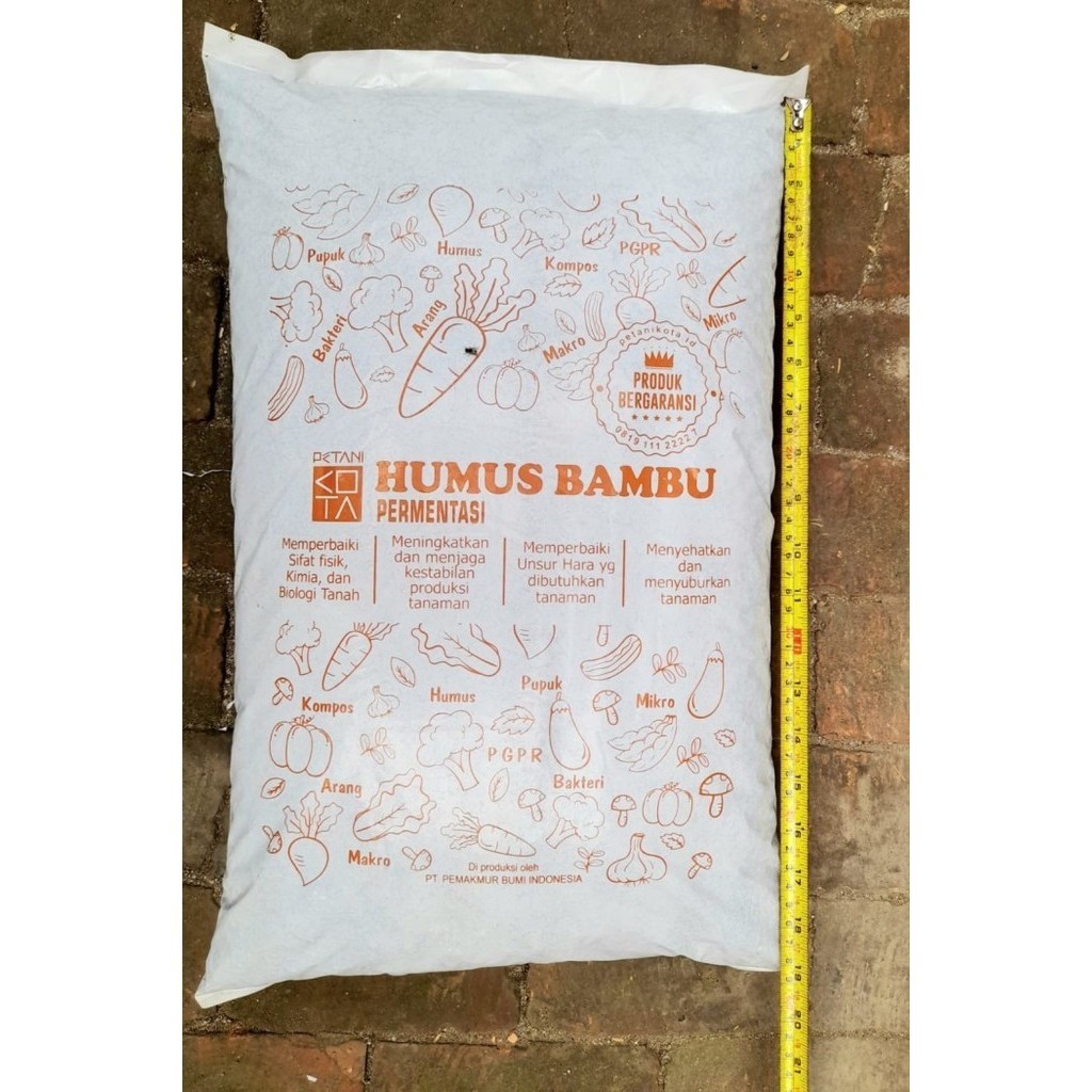 Jual Media Tanam Humus Bambu untuk Aglonema Tanaman Hias kemasan Besar ...