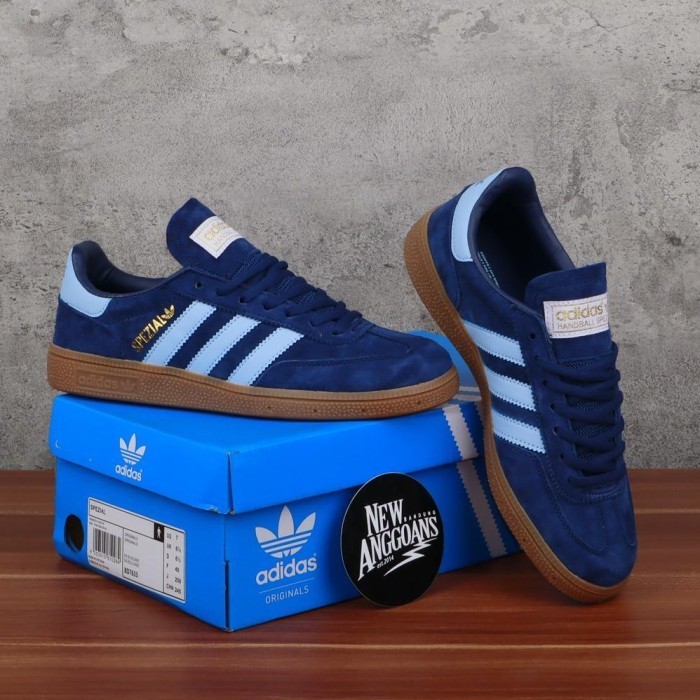 Jual Sepatu Adidas Spezial Dress Blue Navy Biru Sole Gum - Handball ...