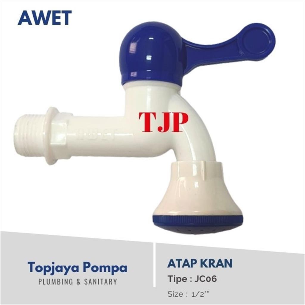 Jual KRAN TEMBOK PE AWET 1/2" JC06 | Shopee Indonesia