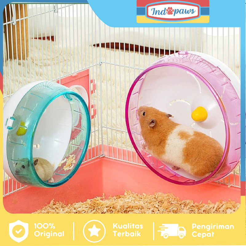 Jual Kincir Hamster Silent Jogging Wheel - Mainan Olahraga Roda Putar ...