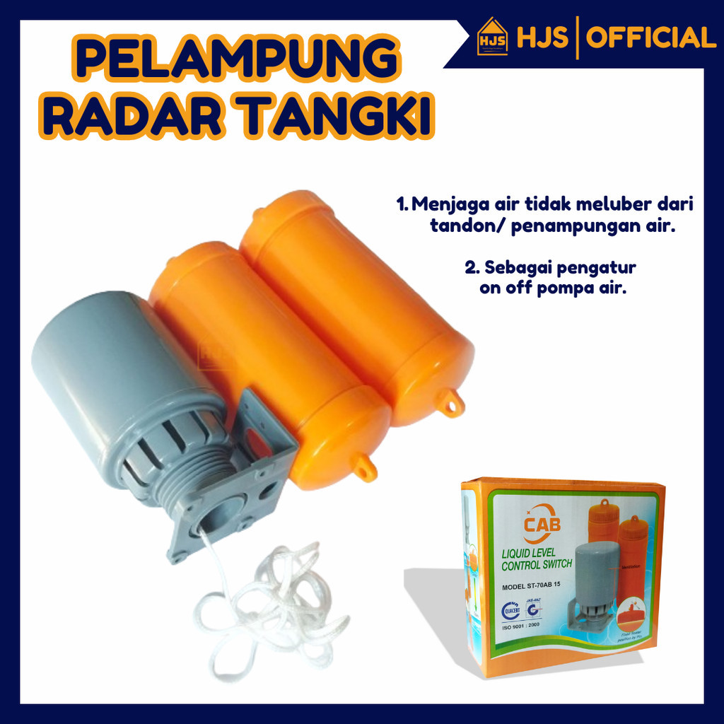 Jual [HJS] Pelampung Radar Otomatis Pelampung Air Toren Tandon Tangki ...
