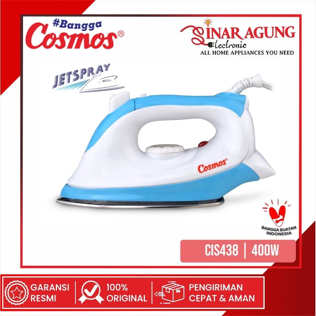 Jual COSMOS CIS-438 / CIS438 SETRIKA LISTRIK - GARANSI RESMI | Shopee ...