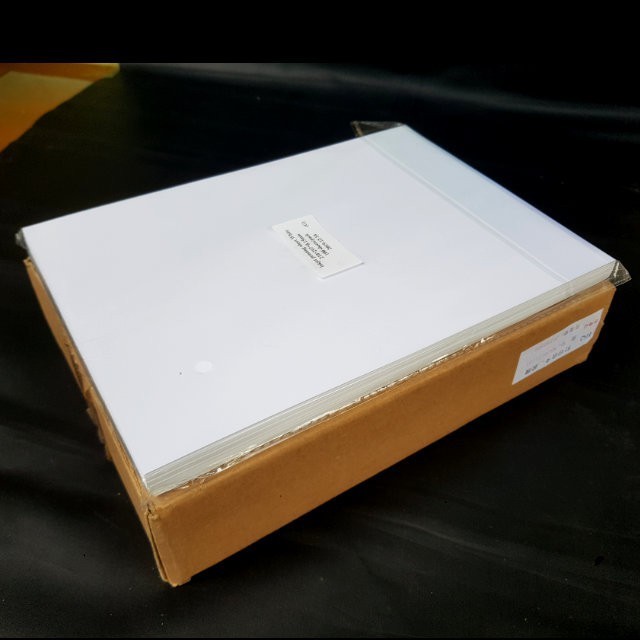 Jual Bahan kartu pvc inkjet print digital sheet, bahan kartu press oven ...