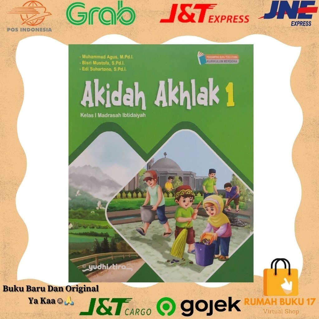 Jual Kurikulum Merdeka Akidah Akhlak Kelas 1 2 3 4 5 6 MI Penerbit Yudhistira | Shopee Indonesia