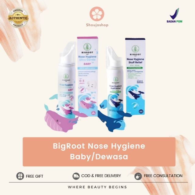 Jual Bigroot Nose Hygiene Ultra Gentle Baby 50ml | Shopee Indonesia