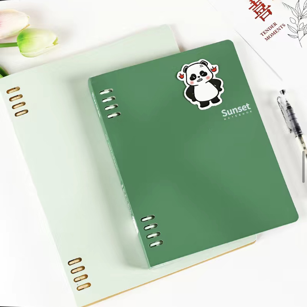 Jual Binder Note B5 / A5 Buku Tulis Sekolah Notebook Aesthetic Korea ...