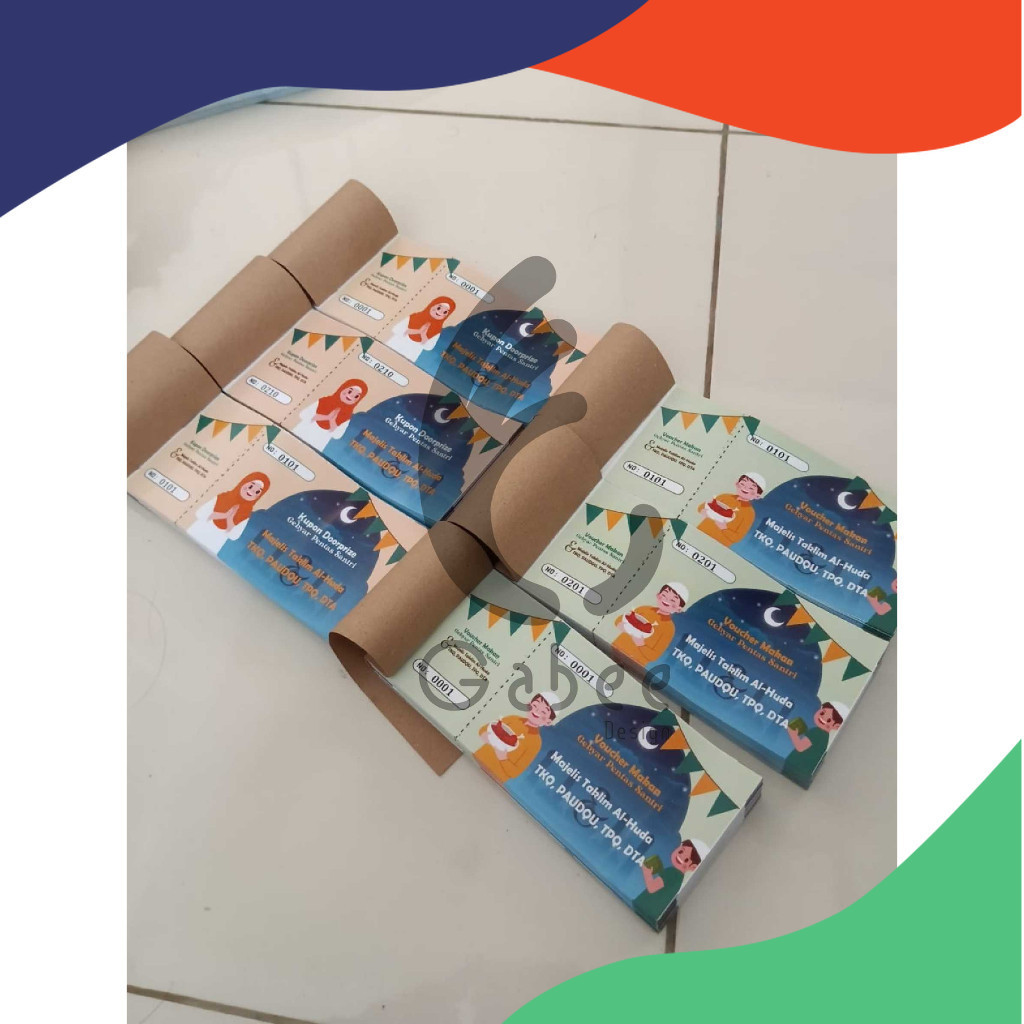 Jual SEHARI JADI KUPON UNDIAN / KARCIS / KUPON JALAN SEHAT / KUPON ...