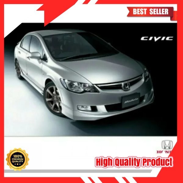 Jual Bodykit Honda Civic Fd 2006-2009 Modulo . Body Kit Bodikit Fiber ...