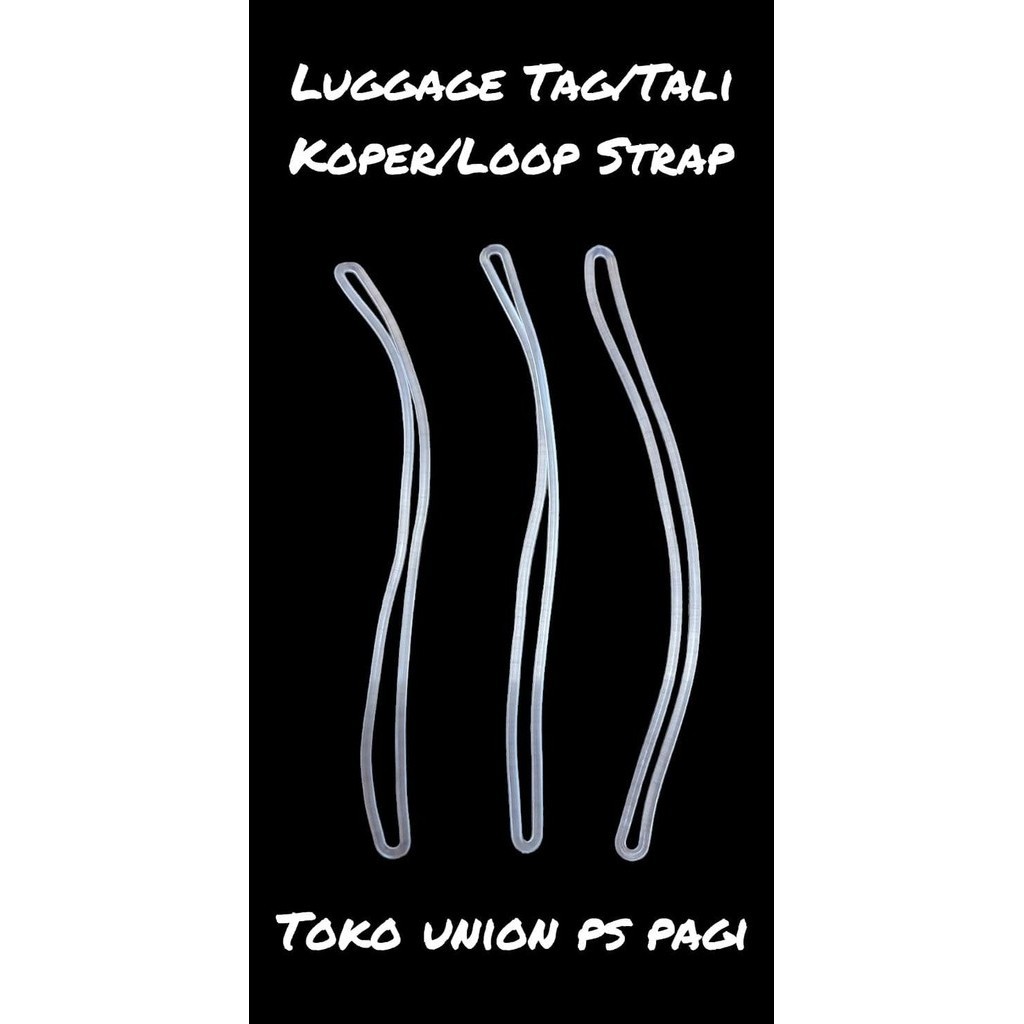 Jual TALI KOPER/LUGGAGE TAG/LOOP STRAP BENING ( 100 PCS ) | Shopee ...