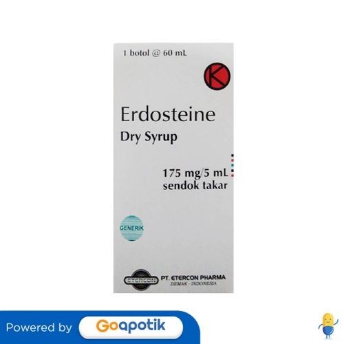 Jual Erdosteine Etercon 175 Mg/5 Ml Dry Syrup 60 Ml | Shopee Indonesia