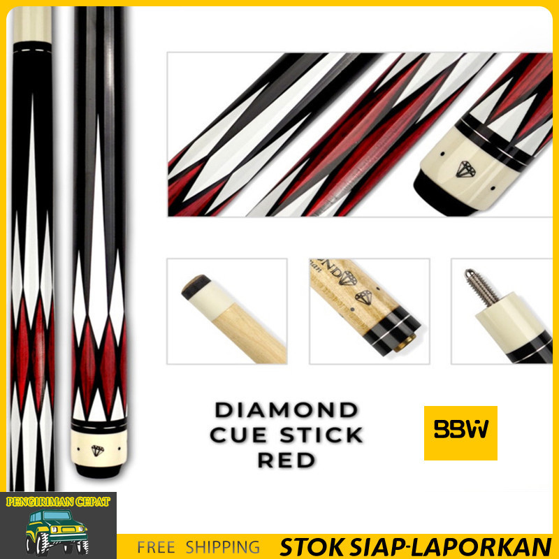 Jual Diamond Superman Cue V2 Billiard Stick - Version 2 New Stik ...