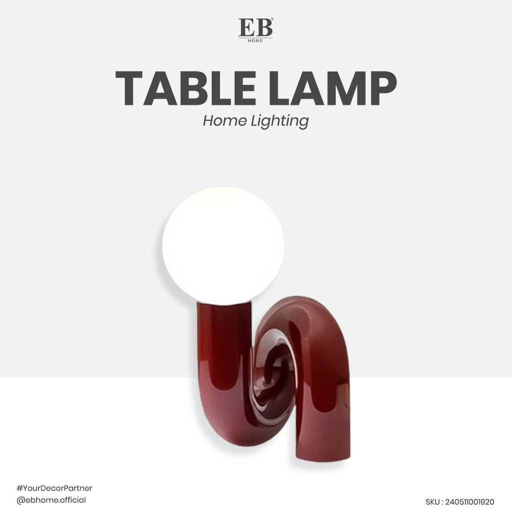 Jual Lampu Meja Kamar Tidur Estetik Model Minimalis / Table Lamp Nordic ...