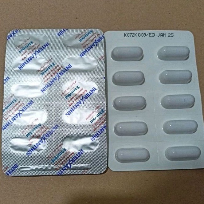 Jual interxanthin / 1 strip @10 tablet untuk menjaga kesehatan | Shopee ...