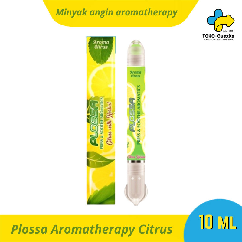 Jual Plossa Minyak Angin Aromatherapy 4 In 1 Roll On Dan Inhaler 8 ML+2 ...