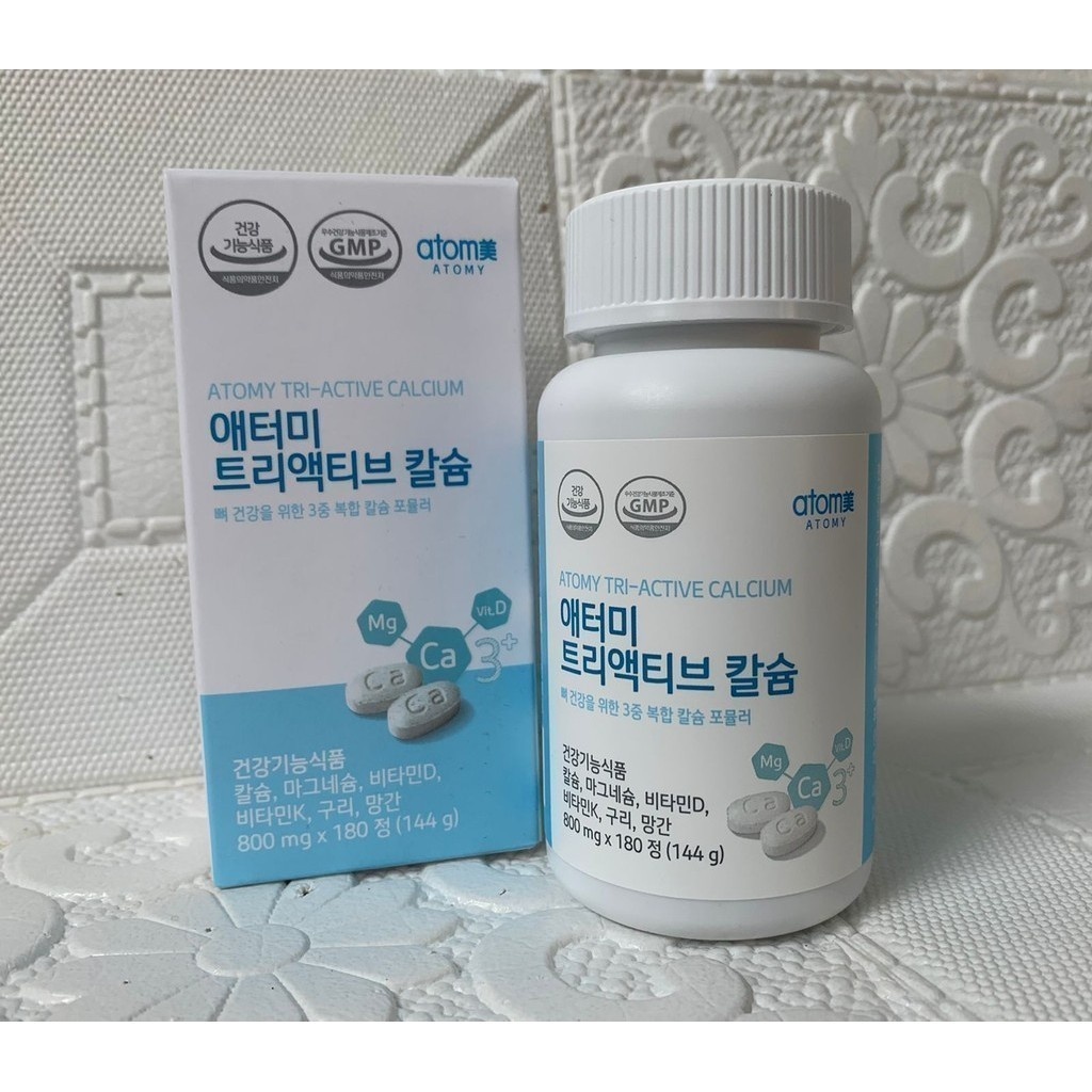 Jual Atomy TRI ACTIVE CALCIUM 180 tablet | TRI-ACTIVE CAL MAG D ...