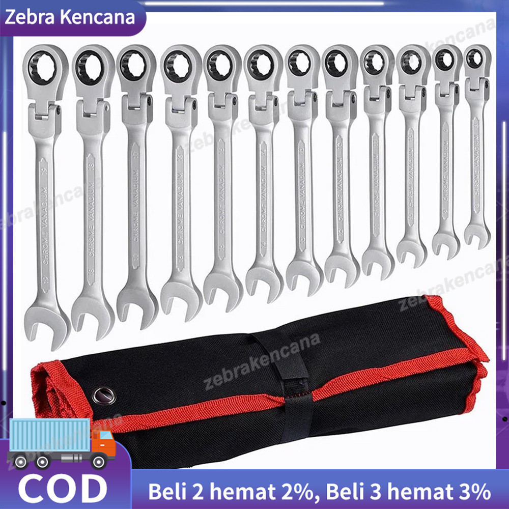 Jual Tool Superman Kunci Ring Pas set 14 pcs 8-24mm kunci pas Harga ...