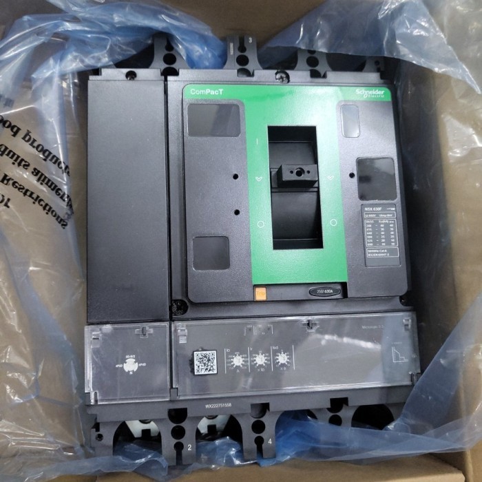 Jual SCHNEIDER MCCB NEW NSX630F 4P 630A MIC2.3 36KA C63F42D630 ORIGINAL ...