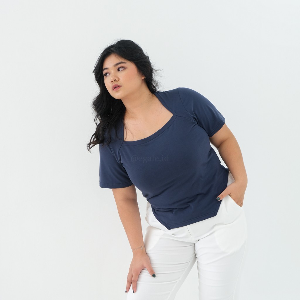 Jual EGALE.ID - Trapezium Tee | Plus Size Jumbo Size Big Size | Shopee ...
