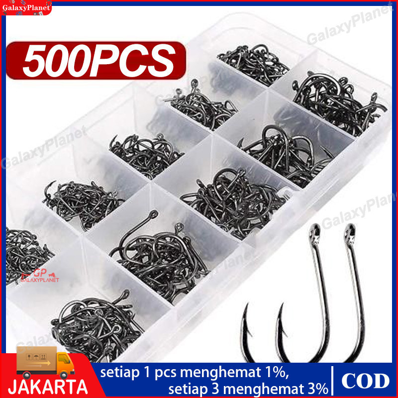 Jual KAIL PANCING TORNADO 3753BN ISI 100PCS | BLACK | SALTWATER GAME ...