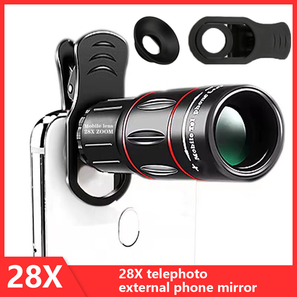 Jual Universal 18X Handphone Lens Digital Zoom HD Ponsel Camera Lens ...
