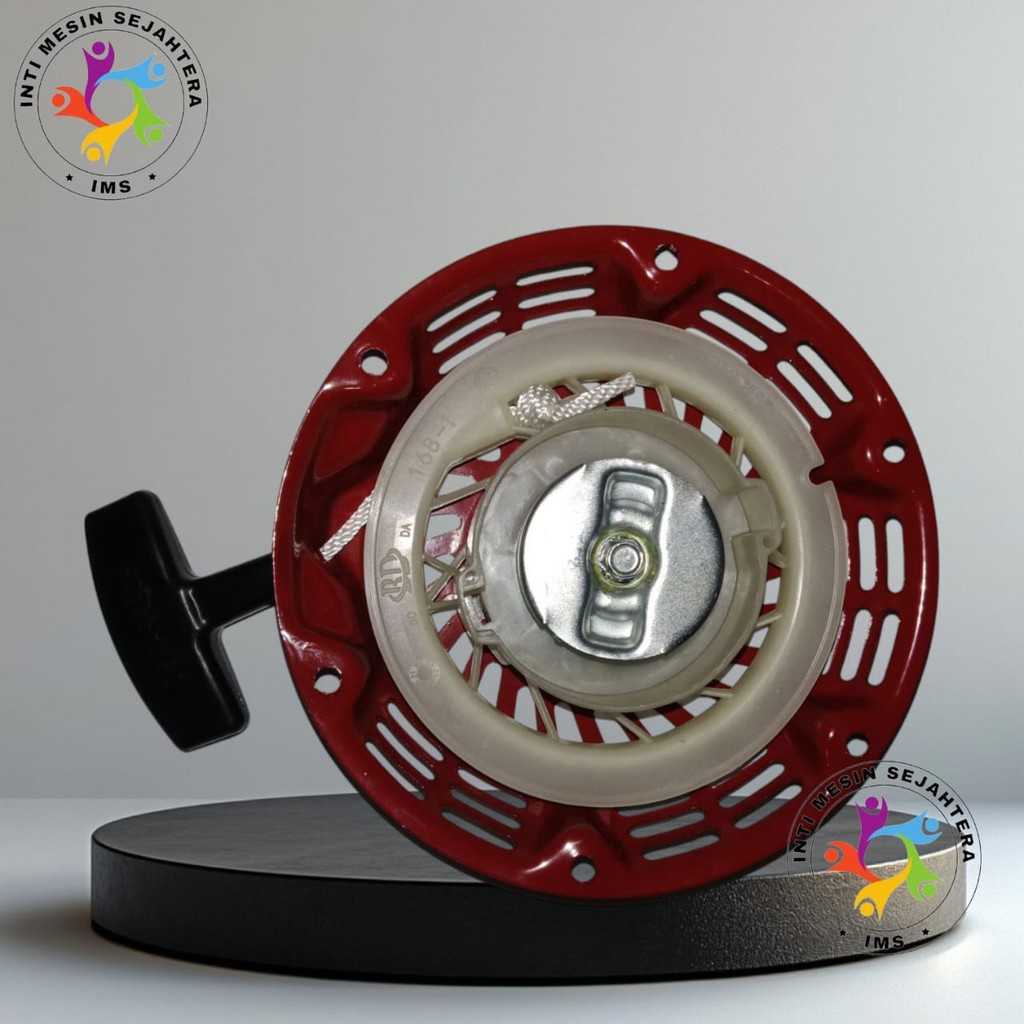 Jual Recoil stater GX160 GX200 tarikan engkol mesin RECOIL STARTER MESIN MODEL IRON PLASTIK DAN ...