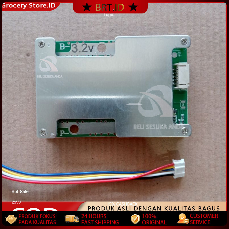 Jual Module BMS 4S 100A 12V Lifepo4 3.2V Common Port BMS 100A | Shopee ...