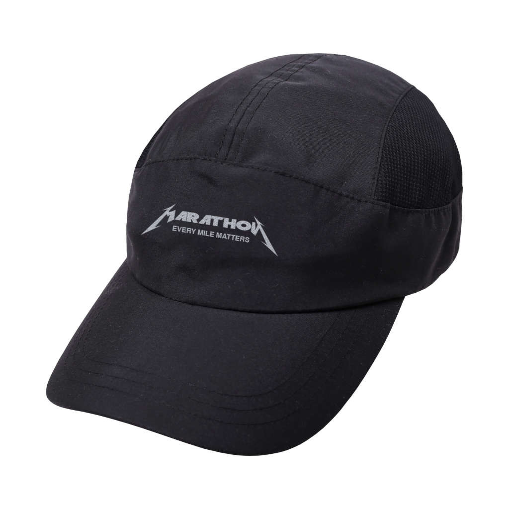 Jual Aspro Aerobill Running Cap MARATHON Topi Lari - Black | Shopee ...