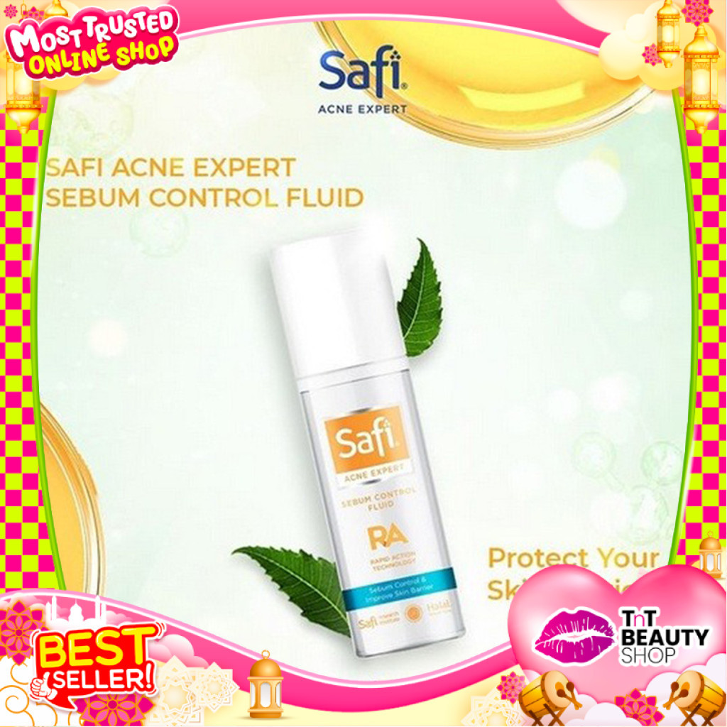 Jual Safi Acne Expert RA Sebum Control Fluid Toner Jerawat 100gr ...