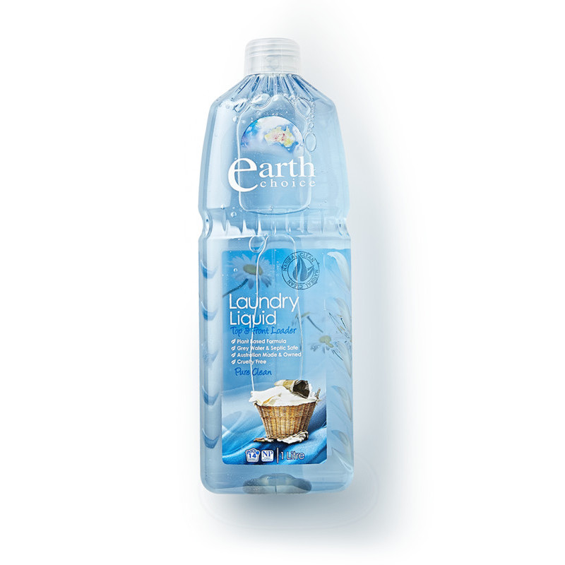 Jual Earth Choice Laundry Liquid Pure Clean 1 liter Sayurbox | Shopee ...