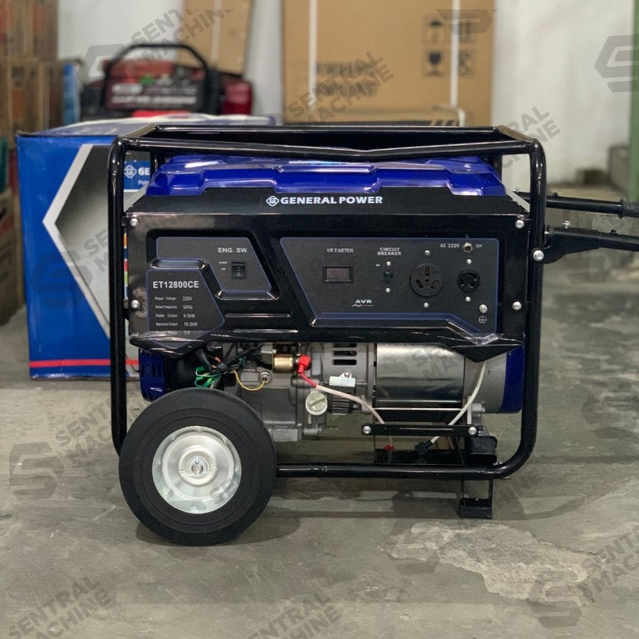 Jual Mesin Generator Bensin General ET 12800 CE Genset Bensin 10.000 ...