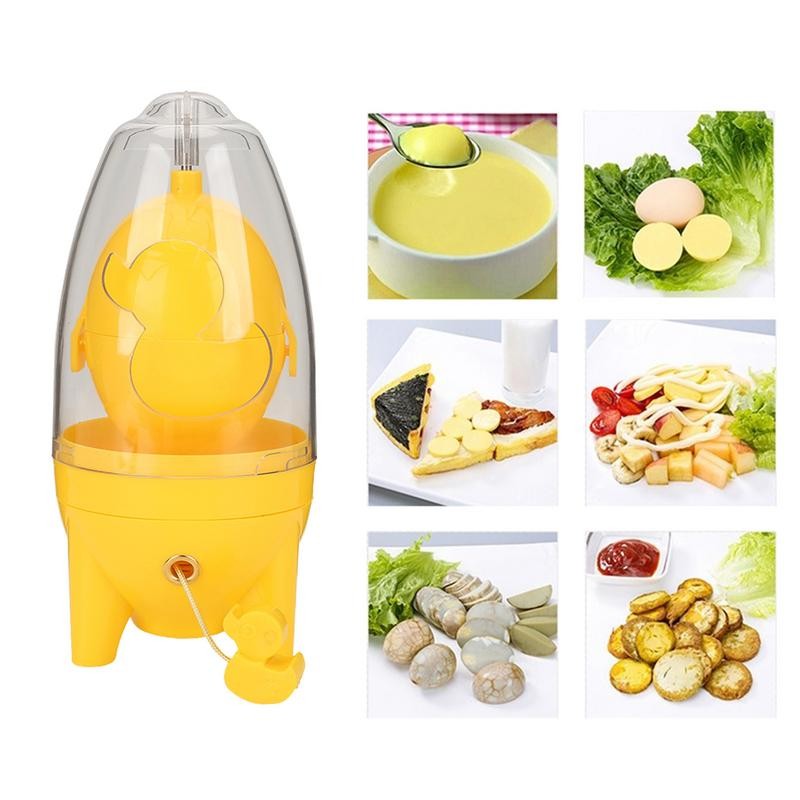 Jual Egg Scrambler Hand Egg Shaker Mixer Food Grade Silicone Egg ...