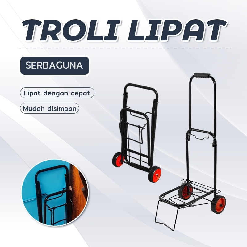 Jual Troli Lipat Serbaguna Trolley Galon Angkat Gas Barang Belanja ...