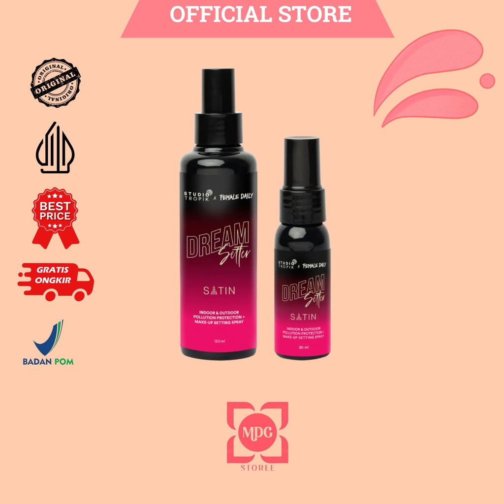 Jual Studio Tropik DreamSetter Satin Make-up Setting Spray - LIMITED ...