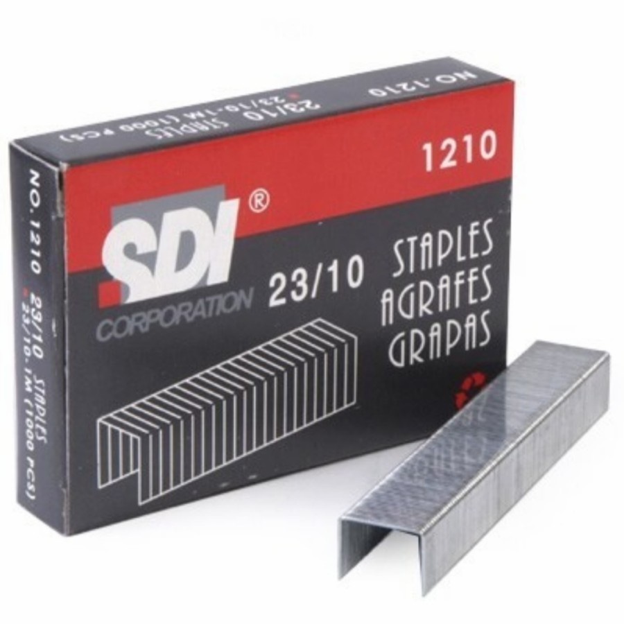 Jual SDI Staples 1210 (23/10) / Isi Refill Hecter / Gun Tacker | Shopee ...