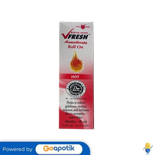 Jual Vfresh Minyak Angin Aromateraphy Hot 8 Ml | Shopee Indonesia