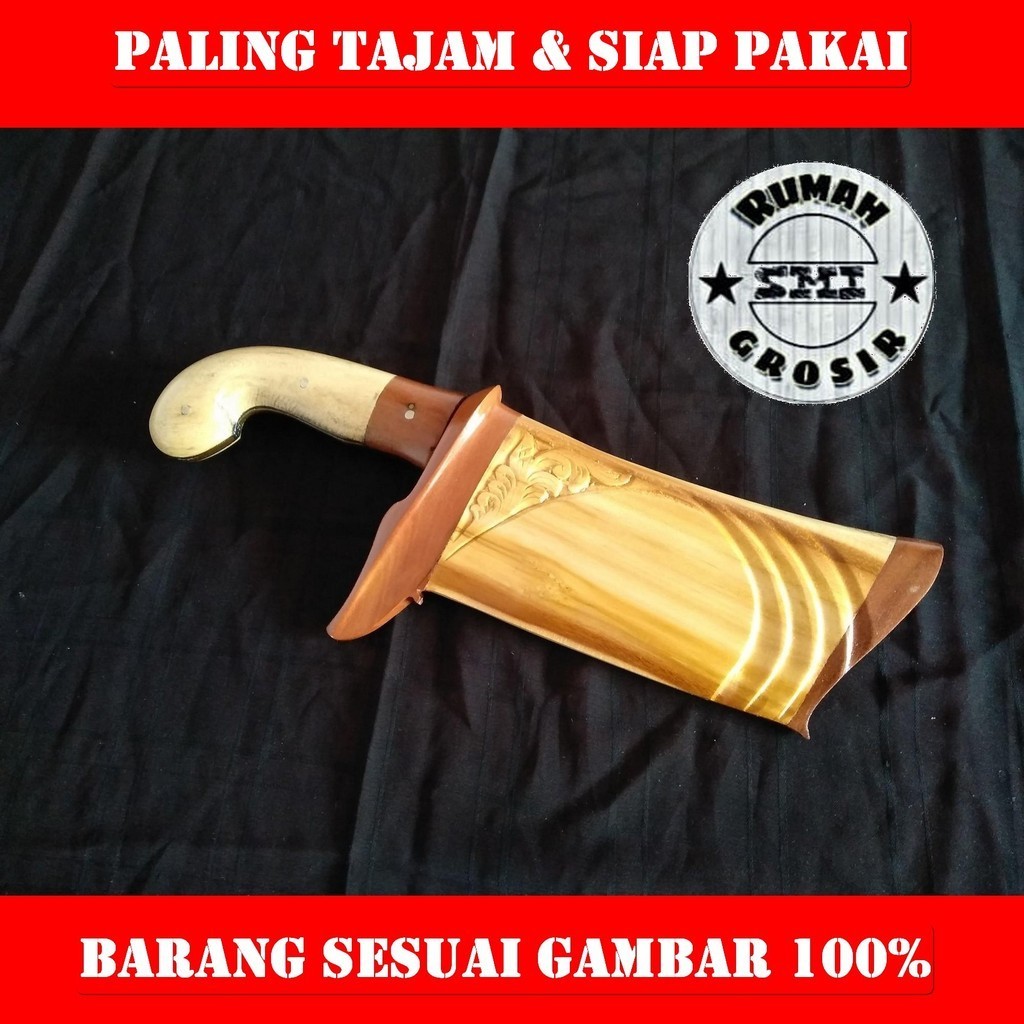 Jual GOLOK daging cibatu Petok GOLOK Cacah Chopper Daging Tulang Kayu ...