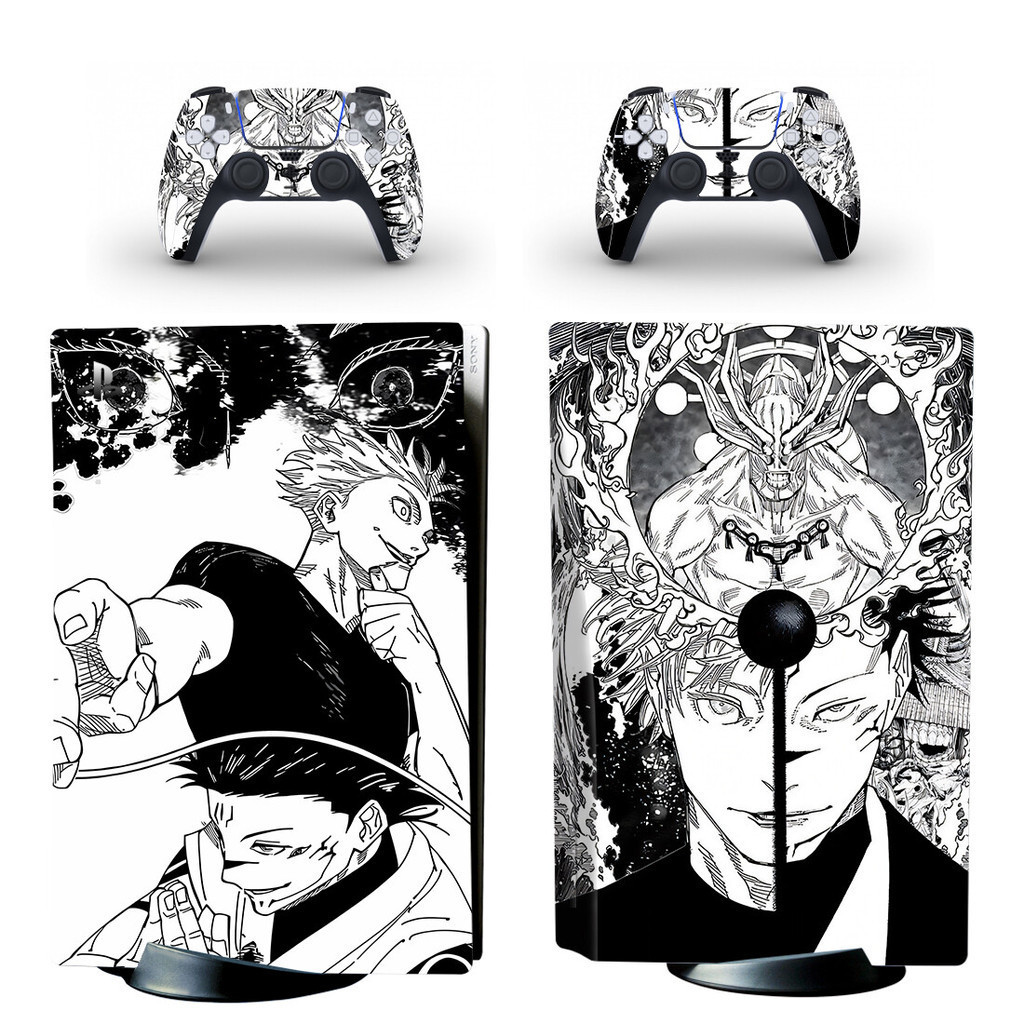 Jual Anime Satoru Gojo VS Ryomen Sukuna PS5 Disc Skin Sticker Decal ...