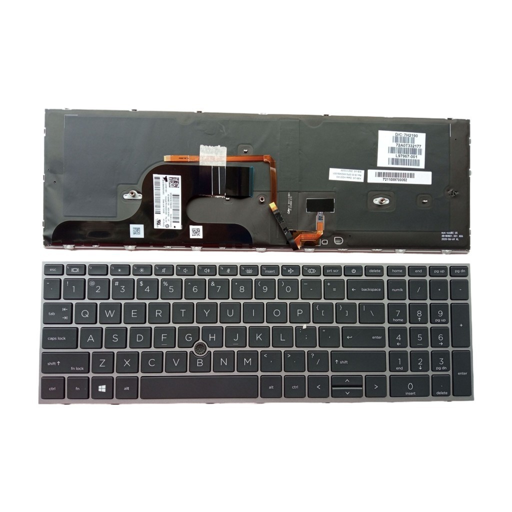 Jual PREORDER New US Laptop Backlit Keyboard For HP ZBook Fury 15 G7 G8 ...