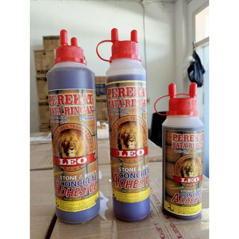 Jual Lem Leo Perekat Mortar Bata Ringan Hebel 900gr 600gr | Shopee ...