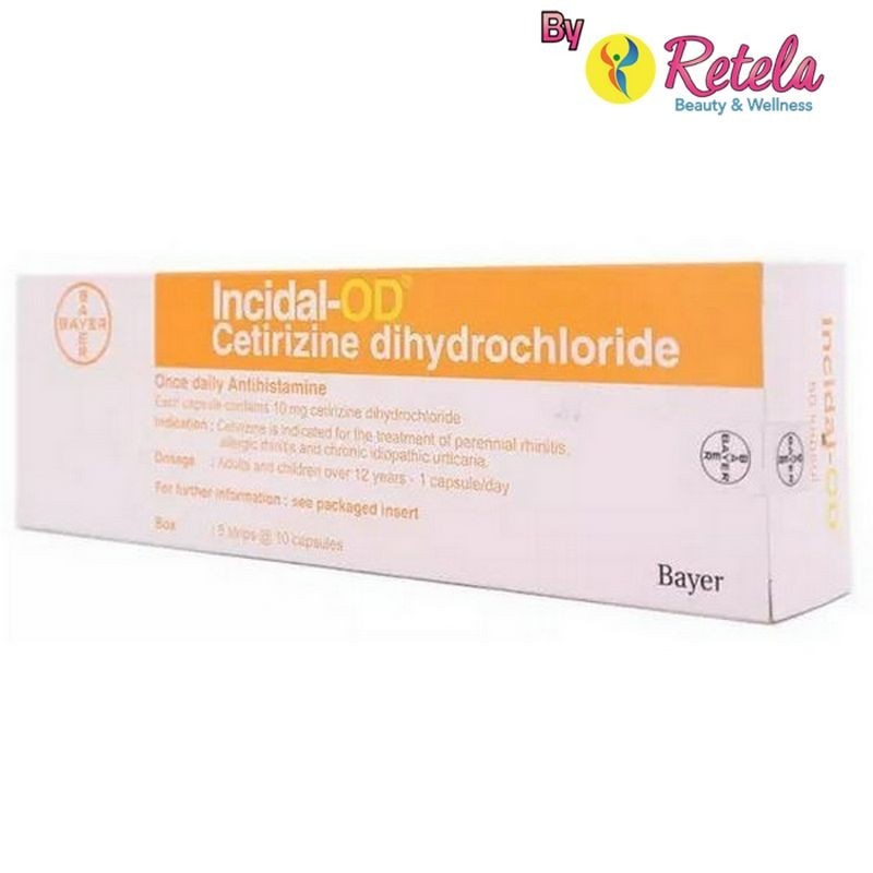 Jual INCIDAL OD 10MG 1 STRIP 10 TABLET | Shopee Indonesia