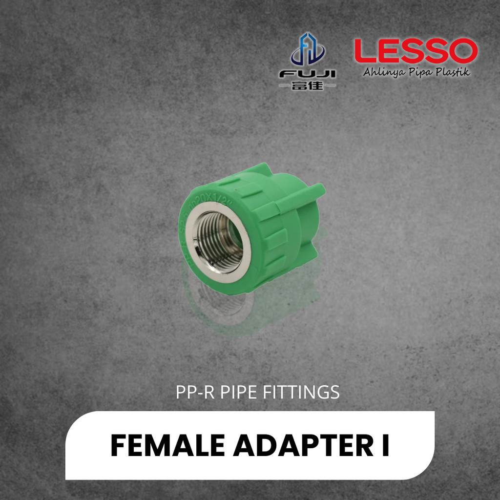 Jual Female Thread Adapter I Lesso Pipa Air PPR | Shopee Indonesia
