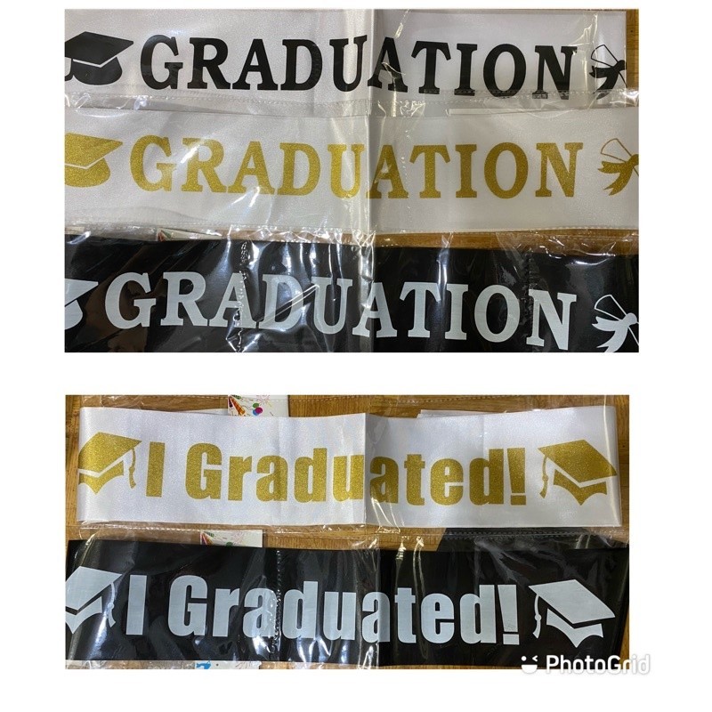 Jual Selempang GRADUATION WISUDA / I Graduated / congratulations sash ...